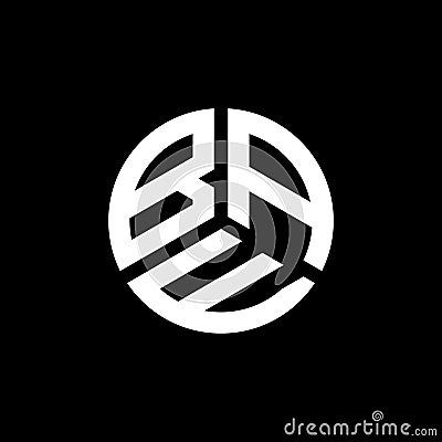 BAW Letter Logo Design On White Background. BAW Creative Initials ...