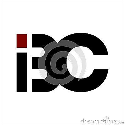BC, BIC, IBC Initials Company Logo Cartoon Vector | CartoonDealer.com ...