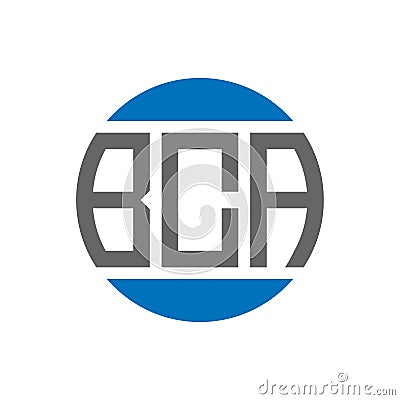 BCA Letter Logo Design On White Background. BCA Creative Initials ...