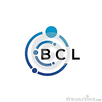 BCL Letter Logo Design On Black Background. BCL Creative Initials ...