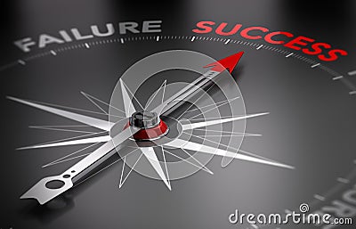 Be Successful - Success Vs Failure Royalty Free Stock Images - Image ...