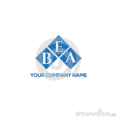 BEA Letter Logo Design On BLACK Background. BEA Creative Initials ...