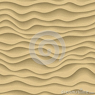 Beach Sand Waves Background In Top View. Sandy Dunes Pattern. Desert ...