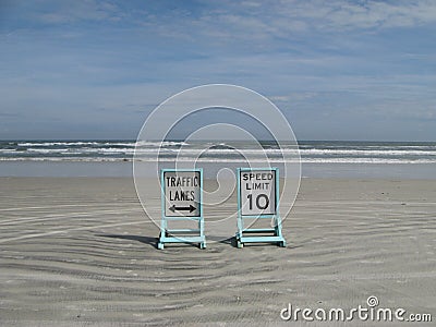 Beach Traffic Signs Stock Photo | CartoonDealer.com #12460558