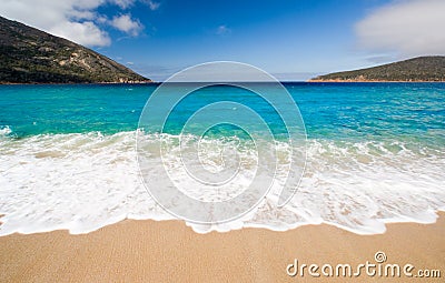 Beautiful Beach Scene Royalty Free Stock Photography - Image: 11991137