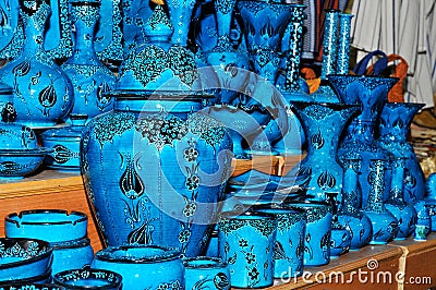 Moroccan souvenir shop stock photo. Image of manufacturing - 1568068
