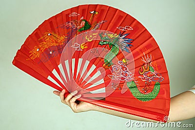 Beautiful Chinese Fan Royalty Free Stock Image - Image: 6785946