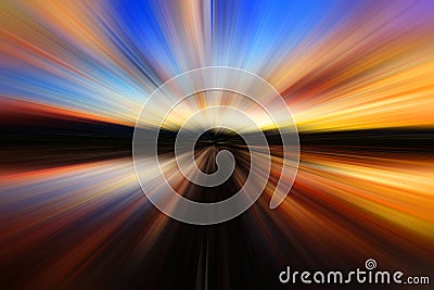 Abstract Zoom Blur Effect For Background Royalty-Free Stock Photo ...
