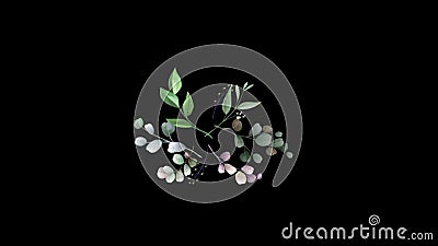 Beautiful Leaf Animation Loop Animation Transparent Background with an ...