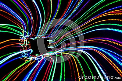 Path Multi Color Lighting Background Royalty-Free Stock Photography ...