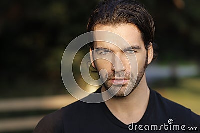 Beautiful Man Face Stock Image - Image: 23697591
