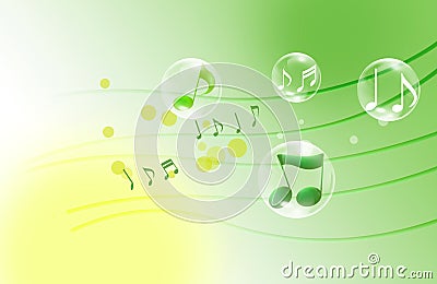 Beautiful Musical Notes Royalty Free Stock Image - Image: 11689396