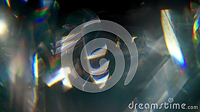 Beautiful Rainbow Diamond Texture Stock Footage - Video of classy ...