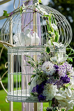Beautiful Wedding Decoration Royalty Free Stock Photos - Image: 35038178