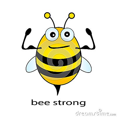 Bee Strong Stock Images - Image: 25609754