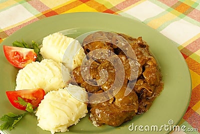 Beef Kidney Stew Royalty Free Stock Images - Image: 4955009