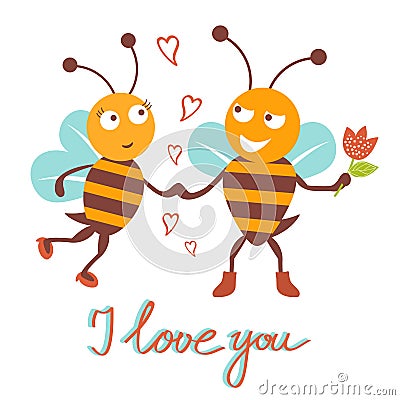 Flirting Bee Stock Illustrations – 24 Flirting Bee Stock Illustrations ...