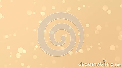 Beige Bokeh Gradient Motion Background Loop. Moving Bubbles Colorful Blurred Animation Stock ...
