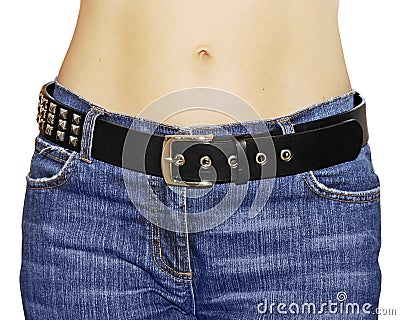 Belly Button Jeans Stock Image - Image: 3846901