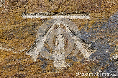 Benchmark Symbol Stock Photos - Image: 25788423