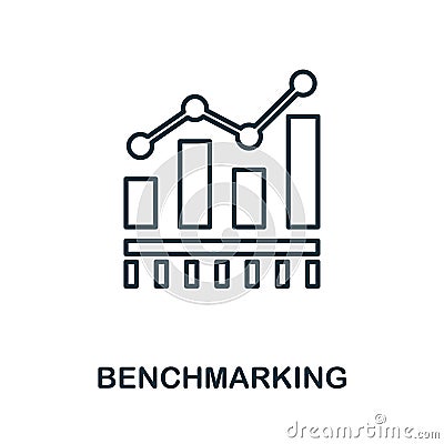 Benchmarking Outline Icon. Thin Line Concept Element From Business ...