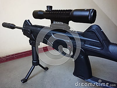 Beretta Sniper Rifle Editorial Image | CartoonDealer.com #112344696