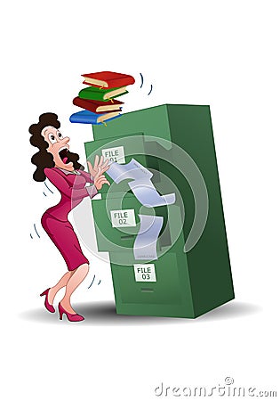 Beware Falling Object For Occupational Awareness Events Poster Stock ...