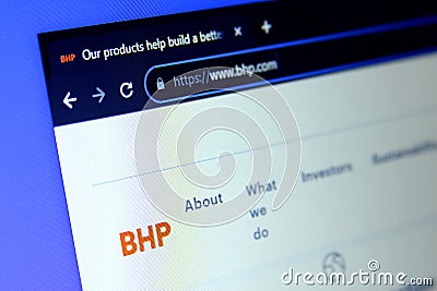 BHP Mining Company Logo Editorial Photo | CartoonDealer.com #298195191