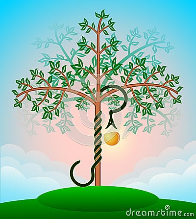 Bible Tree Of Knowledge Stock Image - Image: 16533571
