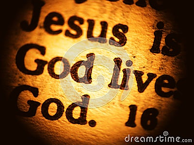 Biblical Message - Close Up Royalty Free Stock Photography - Image: 986907