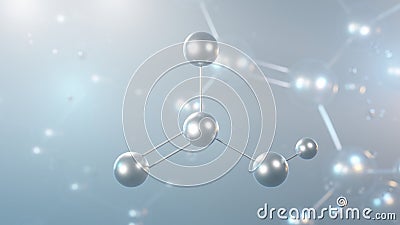 Bicarbonate Molecular Structure, 3d Model Molecule, Polyatomic Anion ...