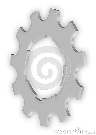 Bicycle Sprocket Cartoon Vector | CartoonDealer.com #5092147