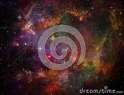 Big Babies In The Rosette Nebula Stock Image | CartoonDealer.com #189971665