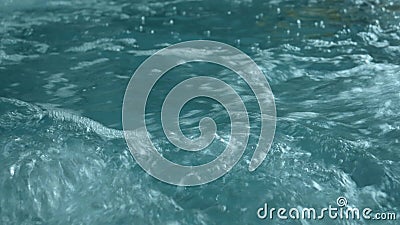 Big Bubbles in Warm Water in a Jacuzzi Pool Showing the Texture of ...