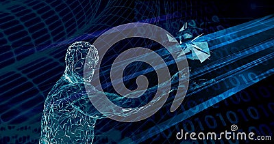 Big Data Analytics Complex Data Processing Program Stock Video - Video ...