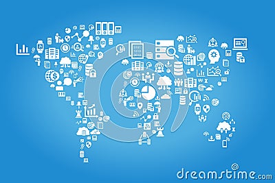 Big Data Science Concept Stock Vector - Image: 52690233