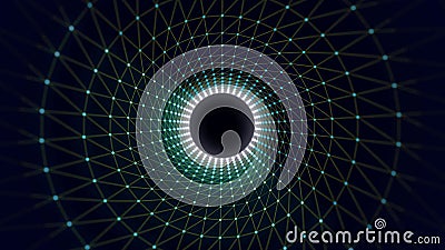 Big Data Visualization. Visual Information. Computer Code. Data Networks. Concept of Digital ...