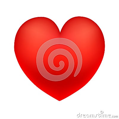 Big Red Heart Royalty Free Stock Photography - Image: 12838177