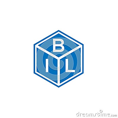 BIL Letter Logo Design On Black Background. BIL Creative Initials ...