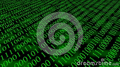 Binary Code Screen Data Code Stock Video - Video of futuristic, display ...