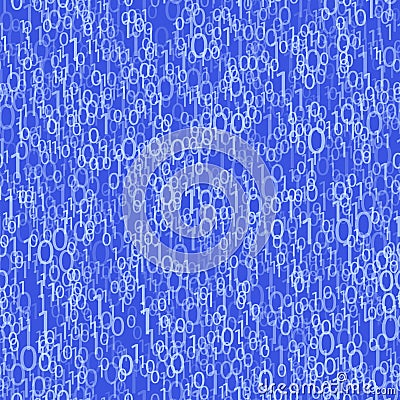 Binary Code Blue Background. Concept Numbers Stock Image | CartoonDealer.com #103728877
