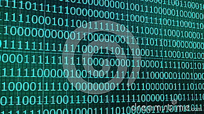 Binary Code - Hex Code - Digital Modern Display Programming and ...