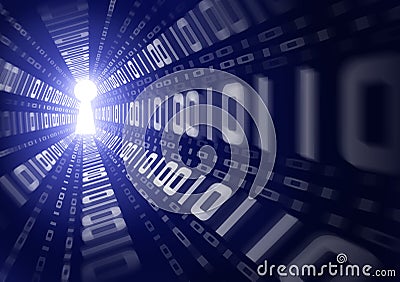 Binary Data Leak Stock Photos - Image: 61503