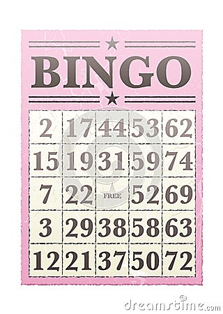 Bingo Card Royalty-Free Stock Image | CartoonDealer.com #25650250