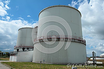 Biogas Containers Royalty-Free Stock Image | CartoonDealer.com #56398390
