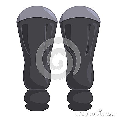 Bionic Legs Standing Prosthetic Limbs Technology Vector Illustration ...