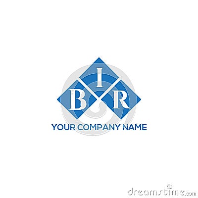 BIR Letter Logo Design On WHITE Background. BIR Creative Initials ...