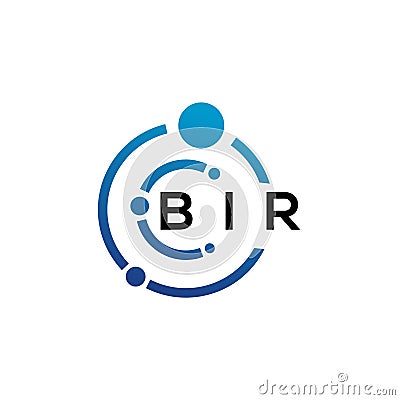 BIR Letter Logo Design On White Background. BIR Creative Initials ...