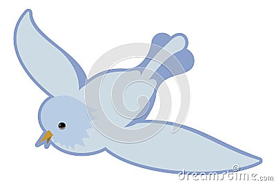 Bird Flying, Cartoon Concept Royalty Free Stock Image - Image: 37919306