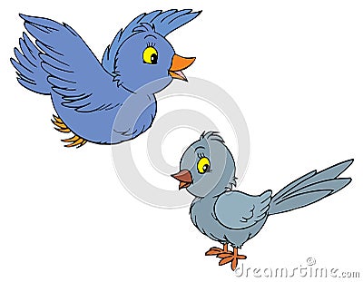 Birds (vector Clip-art) | CartoonDealer.com #3354259
